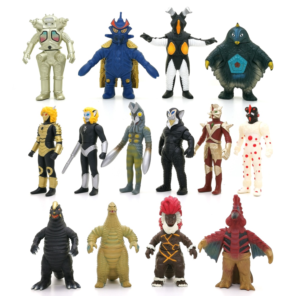Pre Owned Bandai 5 inch Ultraman Monster Kaiju Forever series alien ...