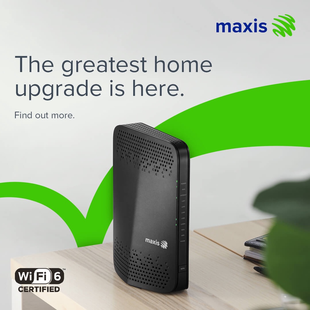 Maxis Home Fiber 300mbps | Shopee Malaysia