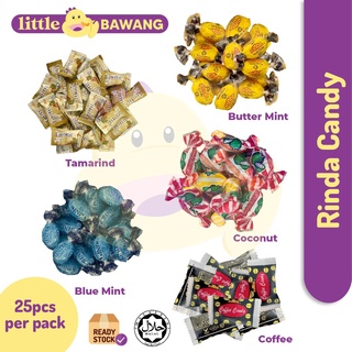 Rinda Candy 25pcs Blue Mint Butter Mint Flavor Coconut Flavor Tamarind ...