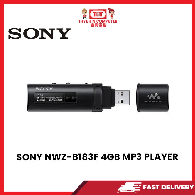 SONY WALKMAN NWZ-B183F 4GB MP3 PLAYER | Shopee Malaysia