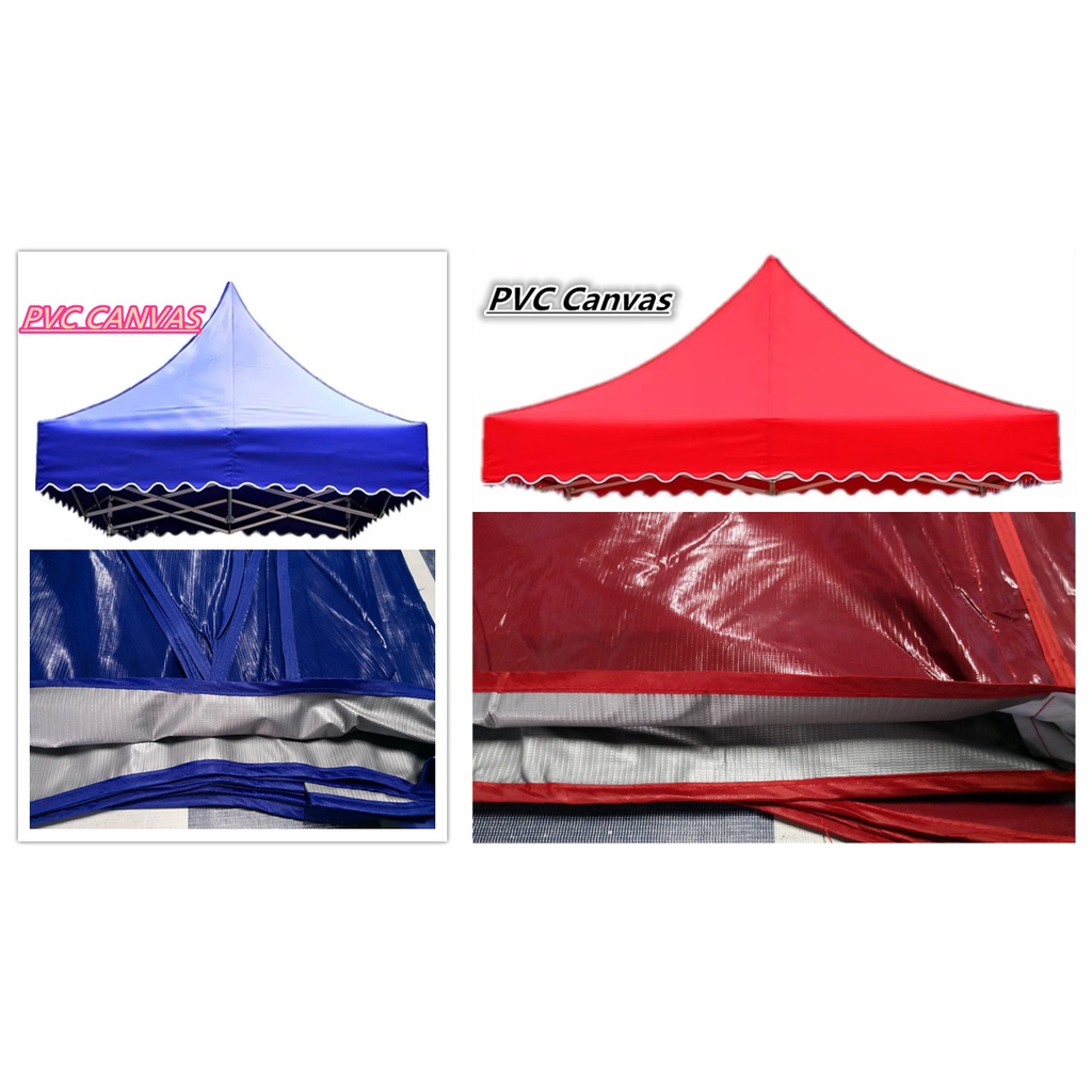Tarpaulin Canvas Only for 10 ' x 10 ' Roof 80cm Canopy Tent. Kanvas ...