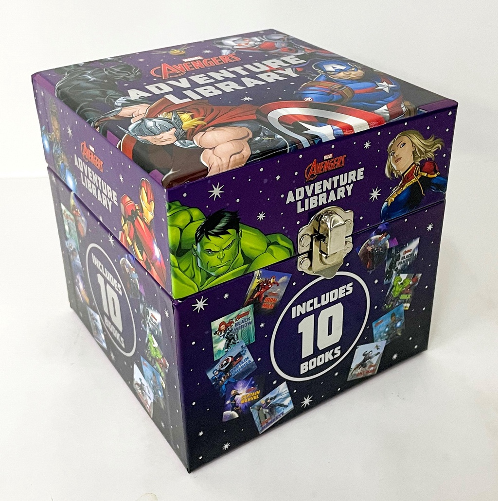 Marvel My Little Library Book Gift Set Box With 10 Storybooks For Kids ...