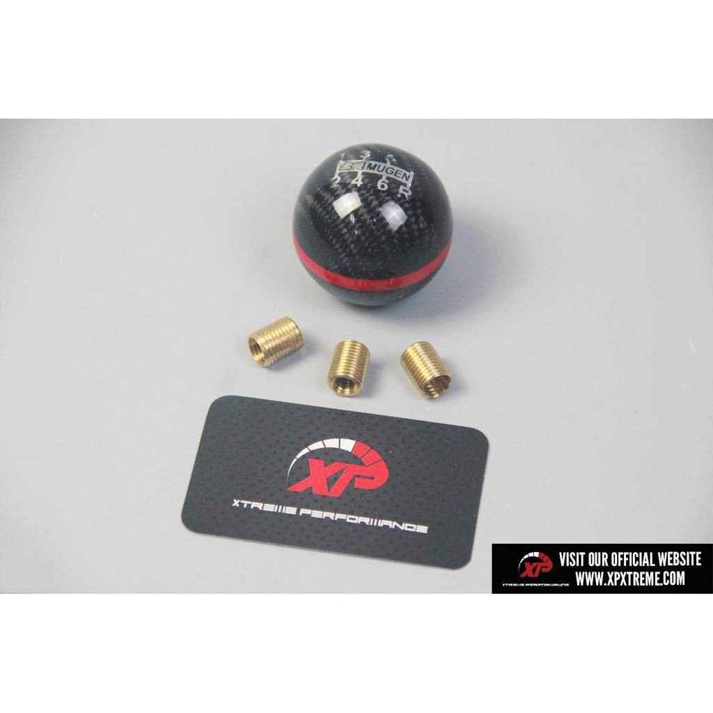 ORIGINAL READY STOCK GEAR KNOB MUGEN CARBON 6 SPEED FD2R DC5 K20
