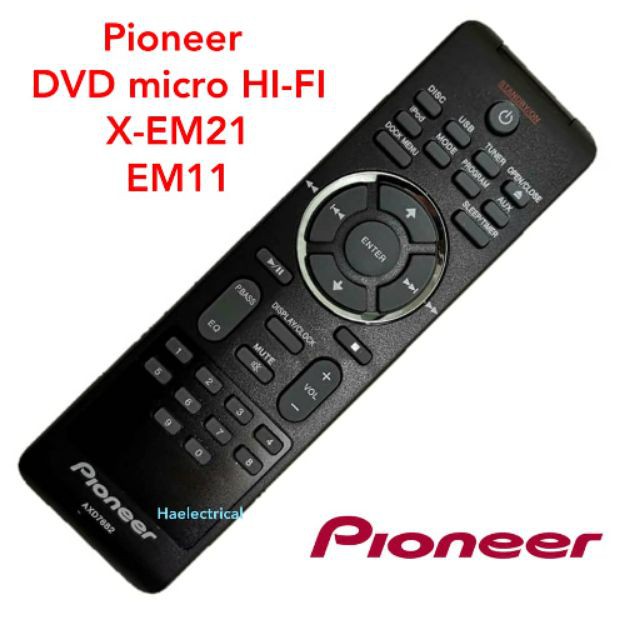 Pioneer DVD Micro HI-FI Remote Control XEM11 XEM21 | Shopee Malaysia