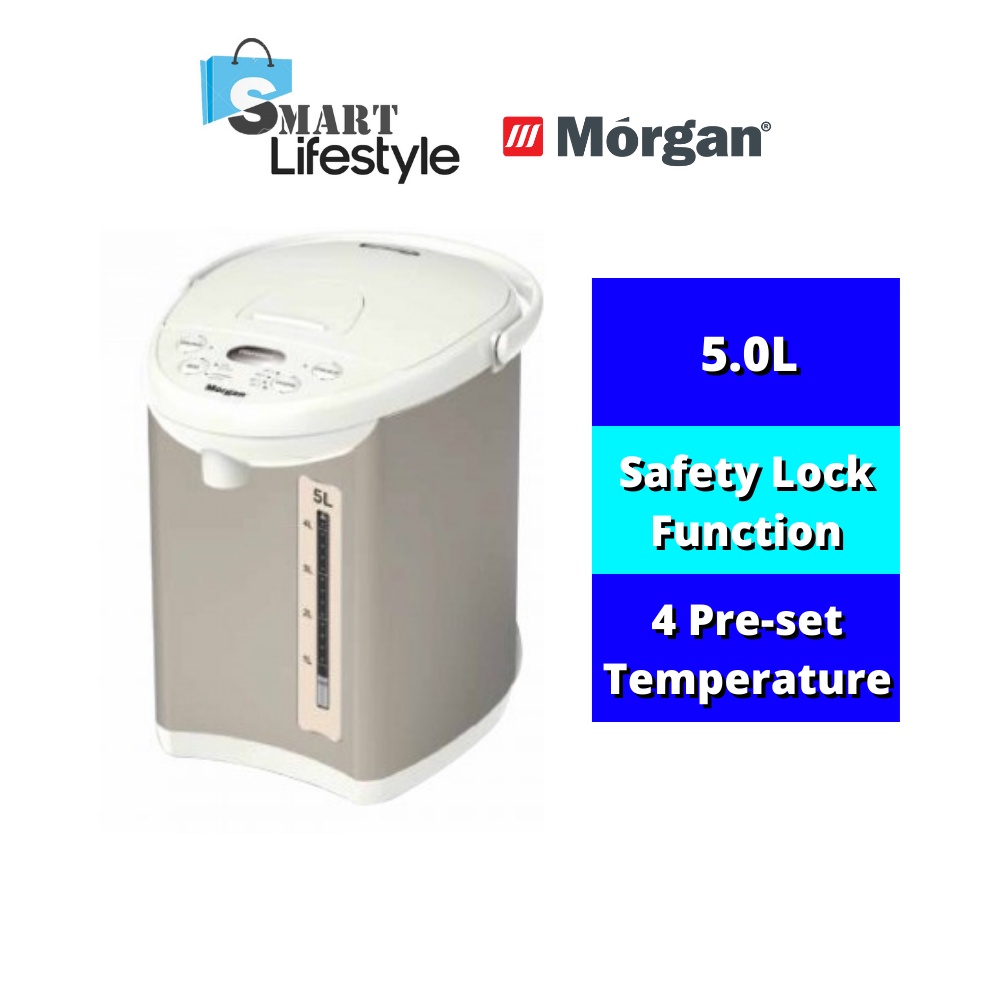 Morgan Stainless Steel Thermo Pot (5L) MTP-350TS | Shopee Malaysia