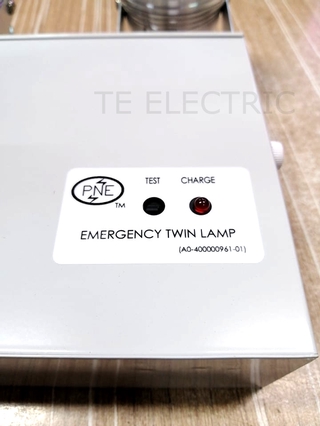 PNE TEL - 30 LED EMERGENCY LIGHT SELF CONTAINED LUMINAIRE TWIN LAMP ...