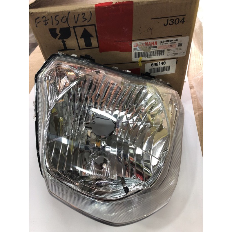 Yamaha fz150 v3 headlamp/headlight unit assy 100% original | Shopee ...