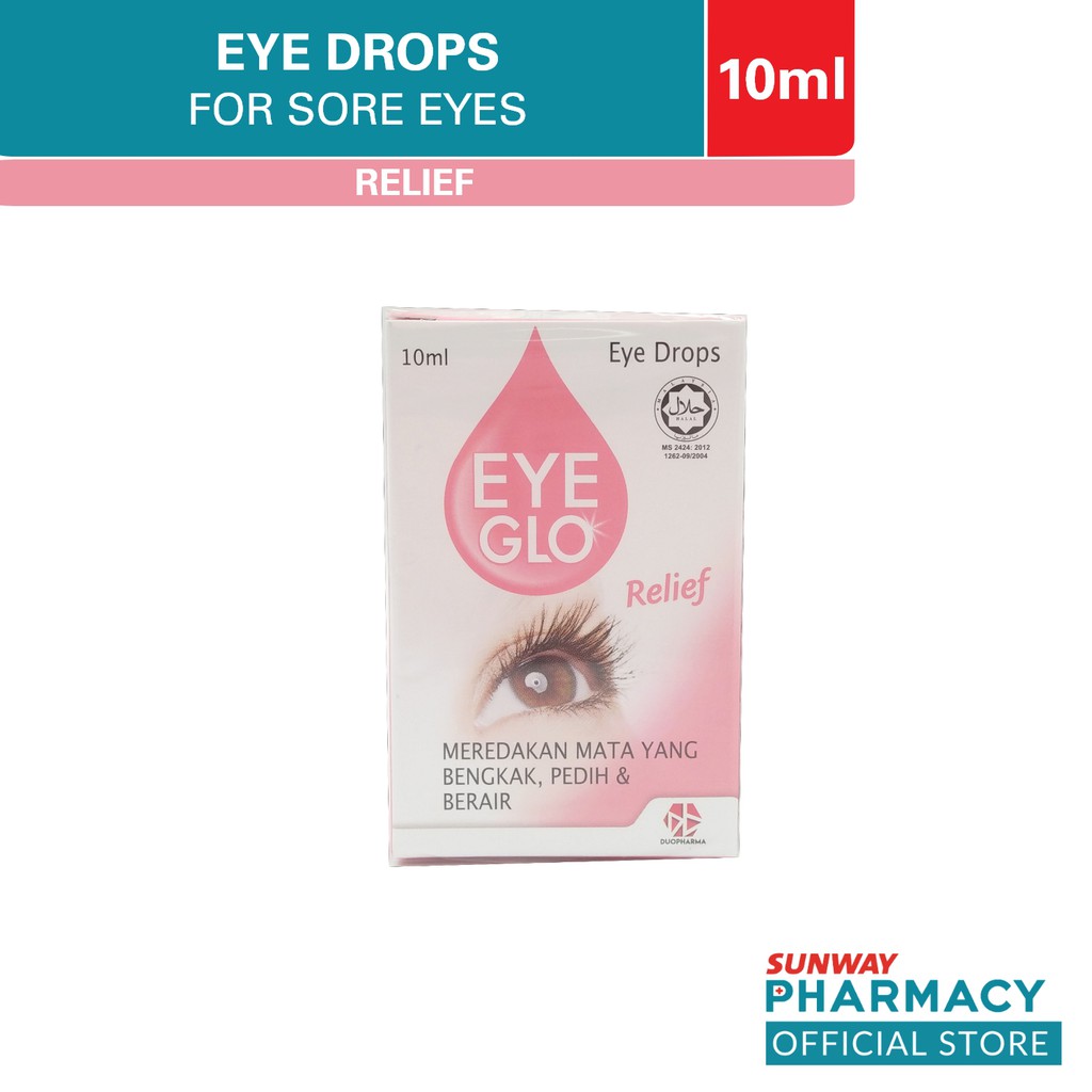 Eye Glo Relief Eyes Drops (10ml) | Shopee Malaysia