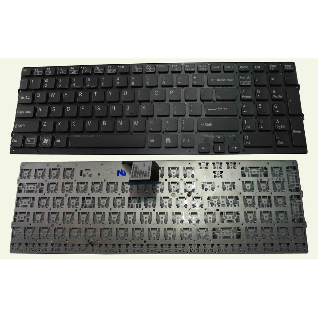 Sony Vaio SVF142C29W Keyboard - Black | Shopee Malaysia