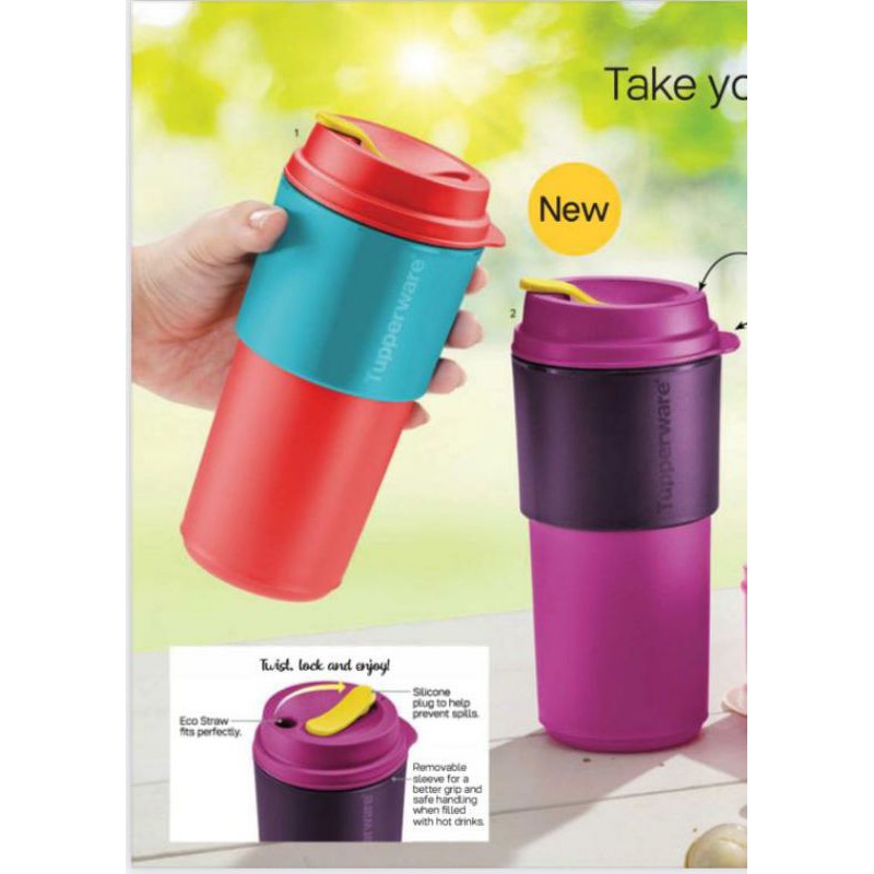 tupperware coffee to go 490ml | Shopee Malaysia