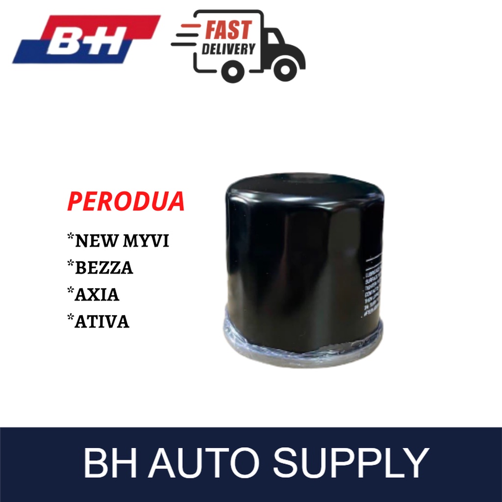 [READY STOCK] OIL FILTER PERODUA BEZZA AXIA NEW MYVI ATIVA | Shopee ...