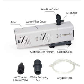 Aquarium SunSun XiaoLi Multi Function Internal Submersible Filter Pump ...