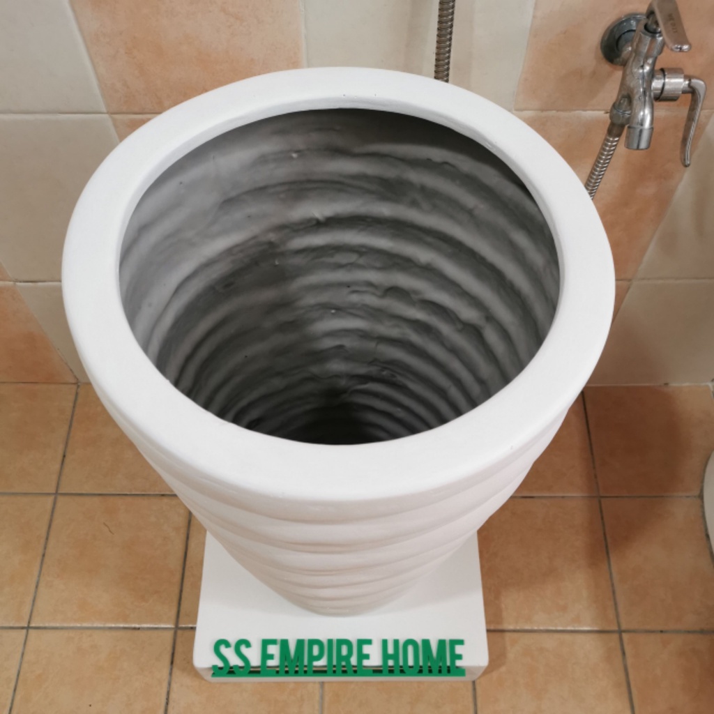 Tempayan TP4 FP11L Premium Fiberglass Tangki Simpanan Air Bathtub Tong ...