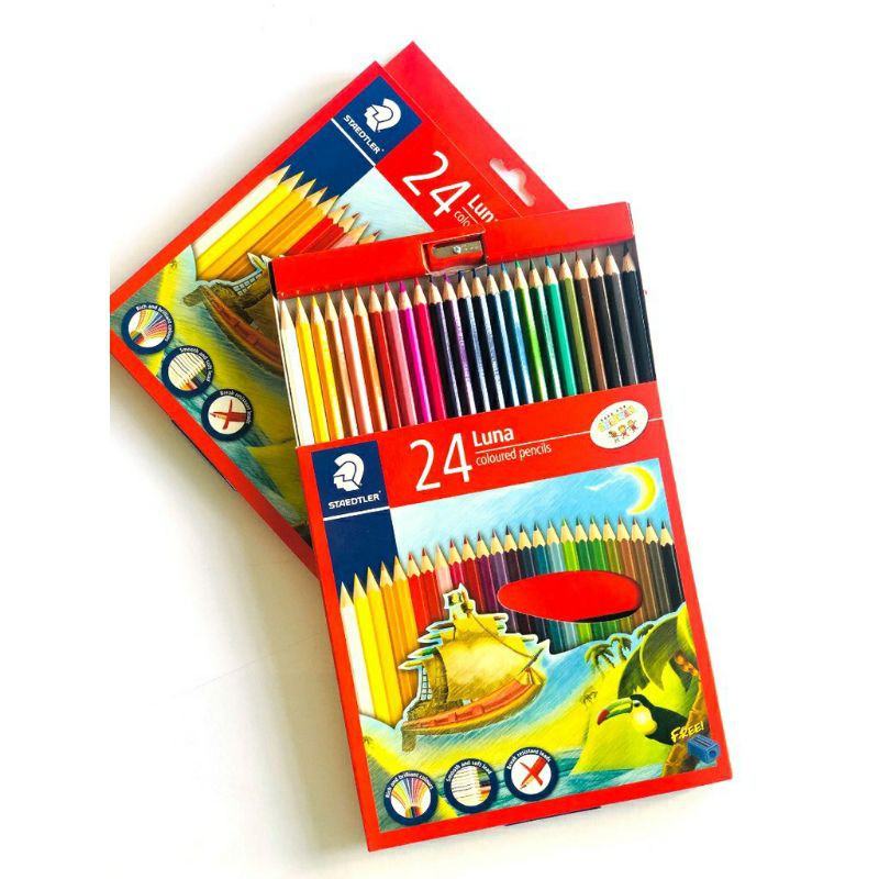 Pencil Colour Pensel Warna Ada 24 Warna Yang Boleh Mencantikkan Gambar Lukisan Shopee Malaysia