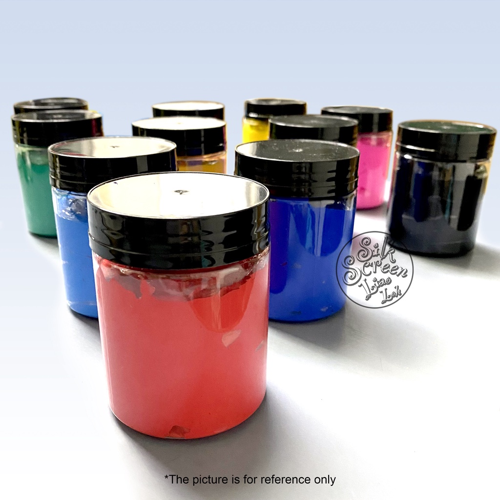Rubber Dye for Silk Screen Printing 200g (Water Based Rubber Paste ...