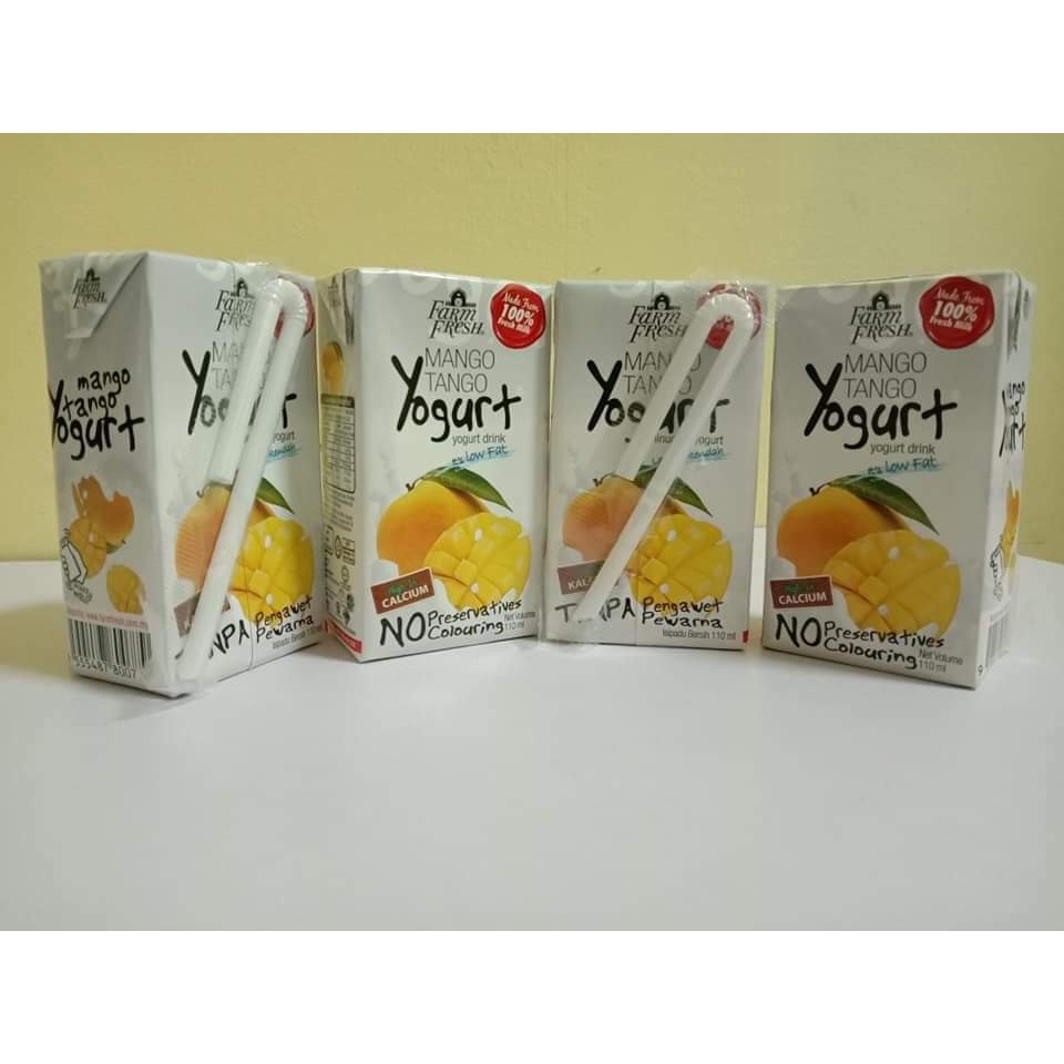 Farm Fresh UHT Milk 110ml Mango Tango | Shopee Malaysia