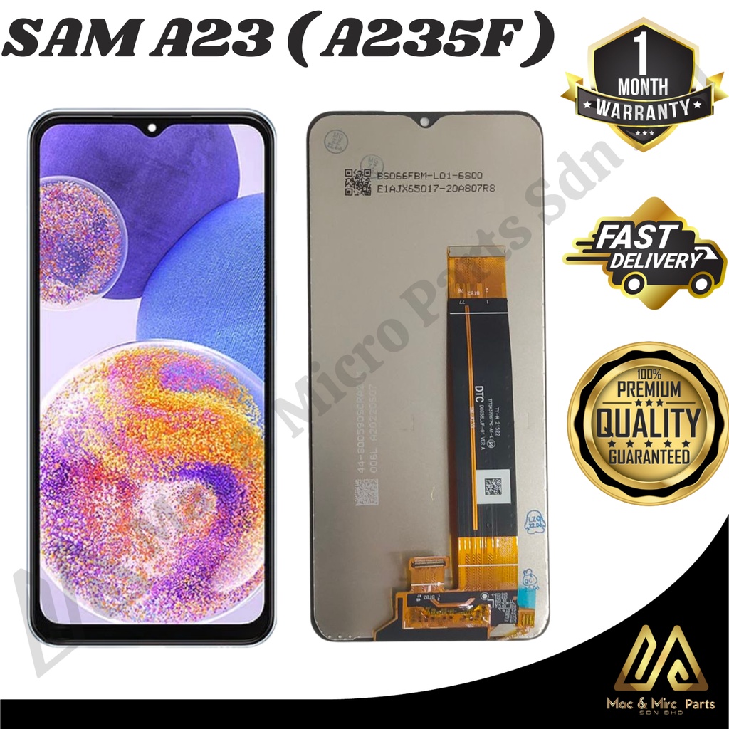 SAMSUNG A23 ( A235F ) ORIGINAL FULLSET LCD TOUCH DIGITIZER REPLACMENT ...