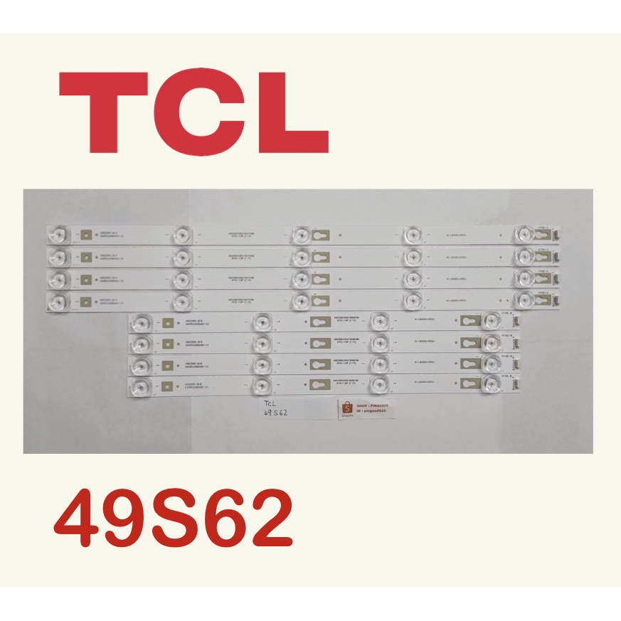 TCL TV 49S62 LED Backlight Ready Stock in Malaysia Replacement New Set ...