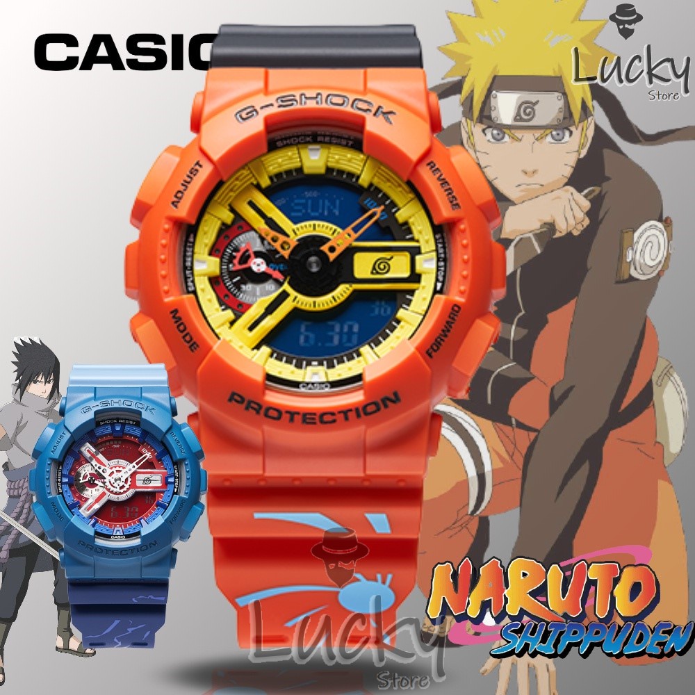 Lucky Store [Japan Made] GA110 Limited Edition Sasuke & Naruto Wrist ...