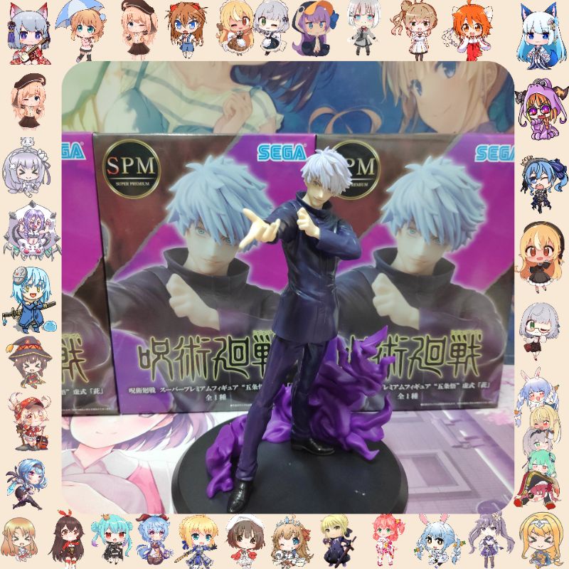 SEGA SPM Figure Jujutsu Kaisen Gojo Satoru Hollow Technique Purple ...