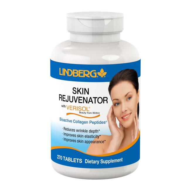 Lindberg Skin Rejuvenator with Verisol Bioactive Collagen Peptides, 270 ...