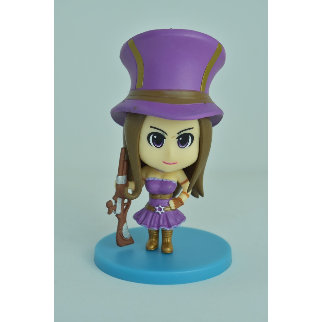 League Of Legends [READY STOCK] L.O.L Big Head Hero Figure - CAITLYN ...