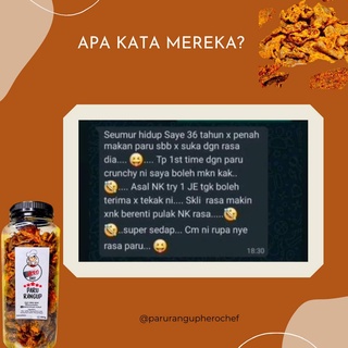 🔥Ready Stock PARU Ranggup Rangup Crispy Crunchy Garing Sedap paru paru ...