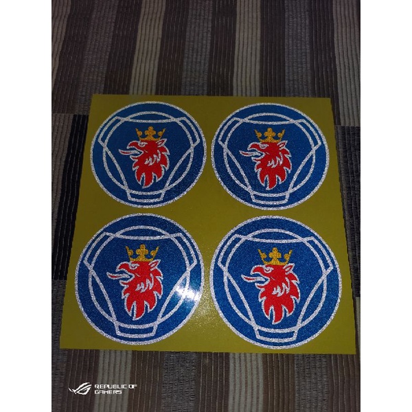 STICKER COVER RIM SCANIA | Shopee Malaysia