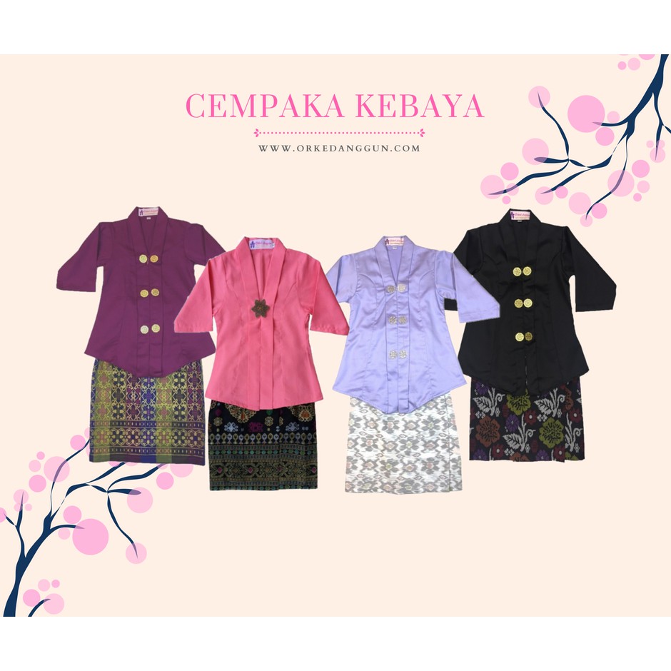 ORKED ANGGUN Kebaya Baby - CEMPAKA KEBAYA BATIK (READY STOCK) | Shopee ...