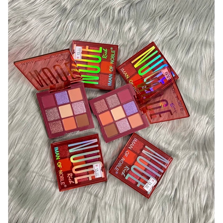 NUOE IMAN OF NOBLE 9 COLOURS EYESHADOW PALETTE ( READY STOCK ) | Shopee ...