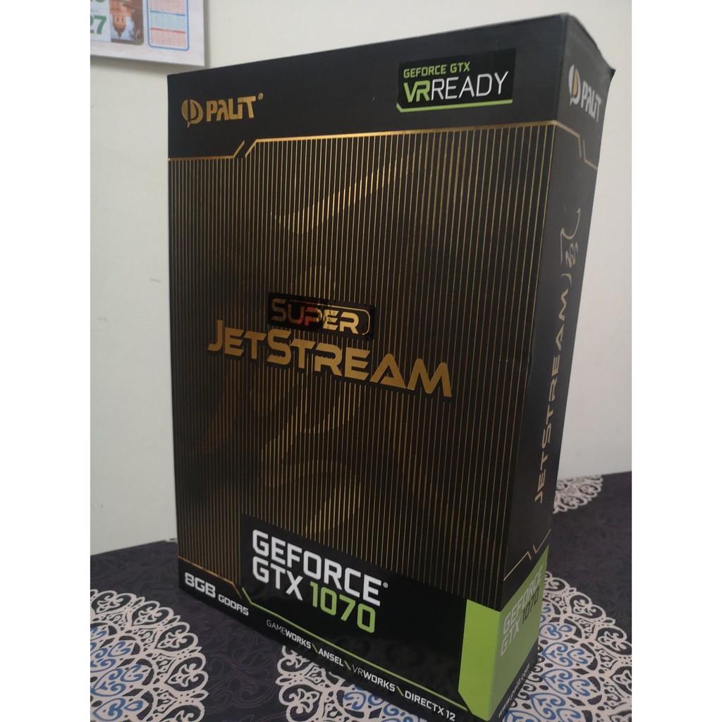 PALIT GTX 1070 / GTX1070 Super Jetstream 8GB - PALX-GTX1070D5-8GSJS ...