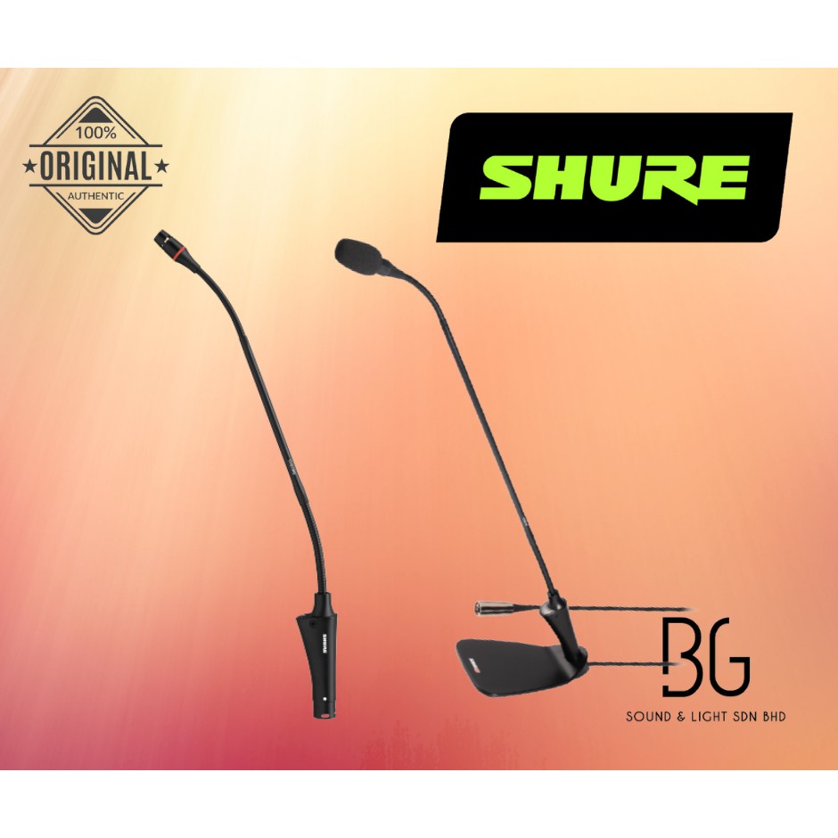 Shure CVG18RS-B/C Centraverse 18" Gooseneck Condenser Microphone Come ...