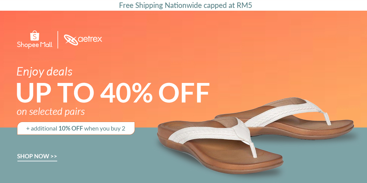 Aetrex Malaysia Official Store Online, October 2022 | Shopee Malaysia