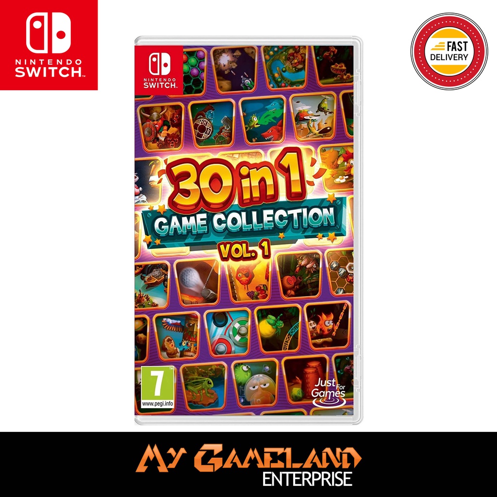Nintendo Switch 30 In 1 Game Collection Volume 1 (EU)(English)(BRAND ...