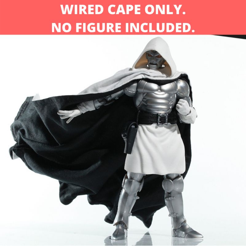 *PREORDER* DR DOOM WHITE OR GREEN 1/12 Wire Cape Soft Goods Marvel ...
