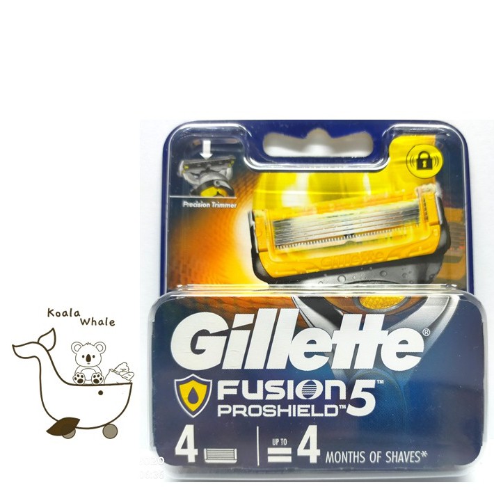 Gillette FUSION 5 Proshield (4 Cartridges) (Original) | Shopee Malaysia