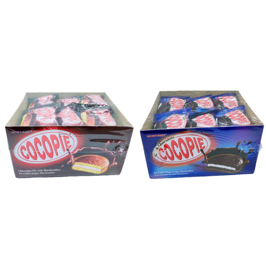 Mums Bake Cocopie Chocolate Dark Chocolate 24s X 25g Shopee Malaysia