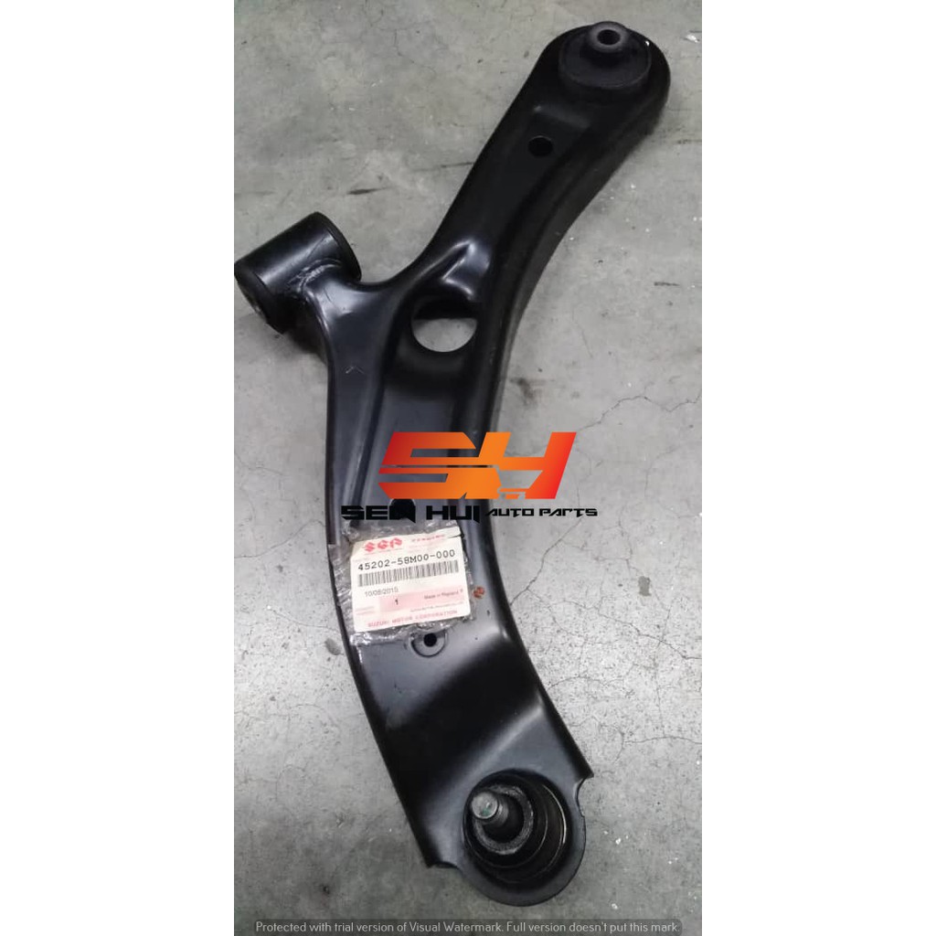 SUZUKI Swift Front Lower Arm Left LH 45202-58M00-000 Genuine Part ...