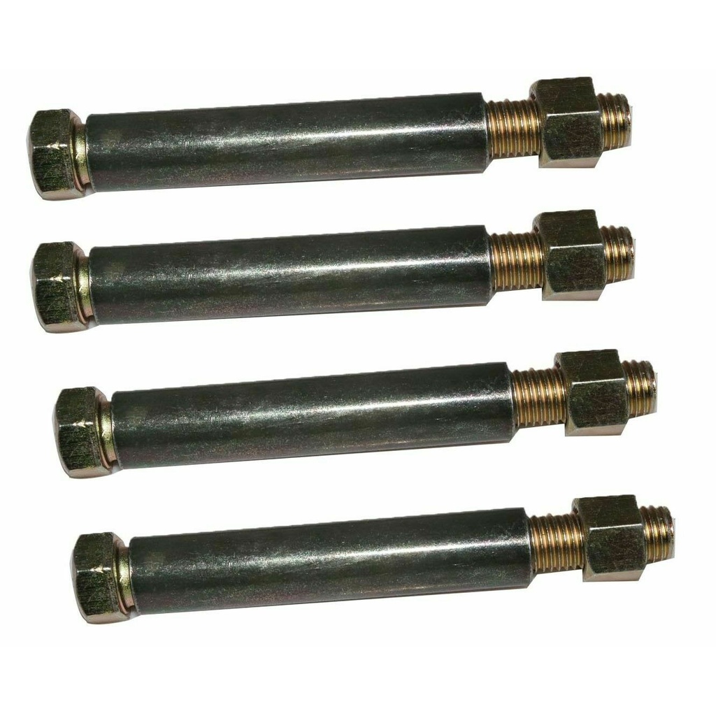 Front & Rear Leaf Spring Pivot Eye Bolts And Bush Set Suzuki jimny ...