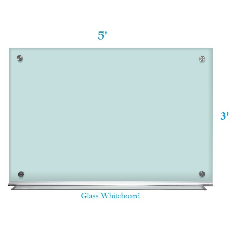 Glass writing board size 3' x 5' frameless | Shopee Malaysia