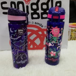 100% Original SMIGGLE Straight Up Drink Bottle, Botol air smiggle ...