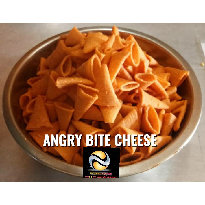KEROPOK ANGRY BITE CHEESE SUPER SNACK 150G | Shopee Malaysia