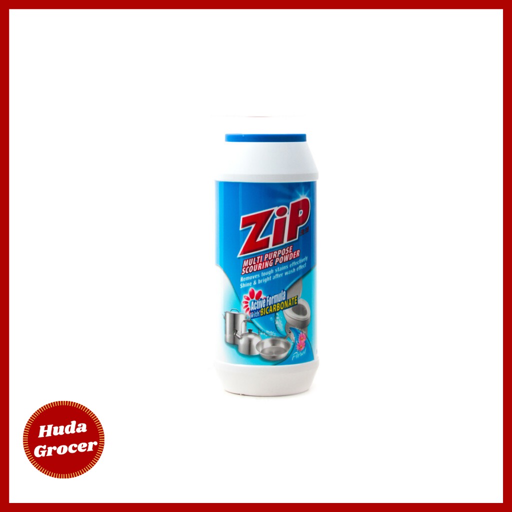 ZiP All Purpose Scouring Powder Floral 500g | Shopee Malaysia