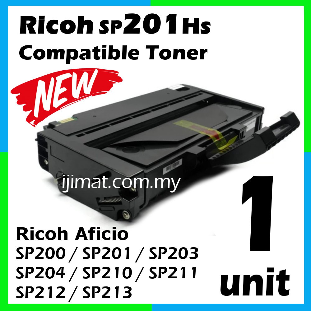 Compatible Ricoh Aficio SP201HS Toner SP212NW SP211SU SP201NW SP201N ...