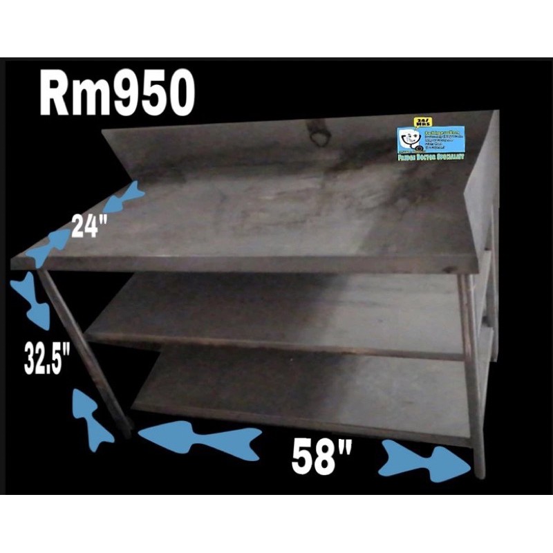 Stainless Steel Table ( recon ) | Shopee Malaysia