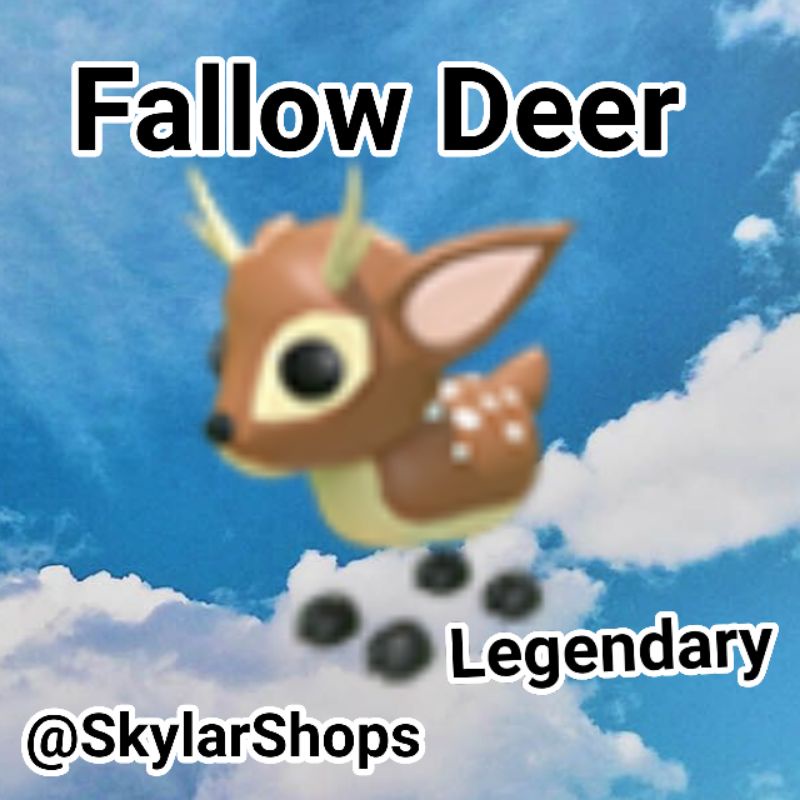 Adopt Me Pet Fallow Deer (Normal/Ride/Ride Fly) | Shopee Malaysia
