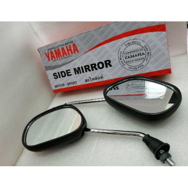 YAMAHA SIDE MIRROR (CHROME) | Shopee Malaysia