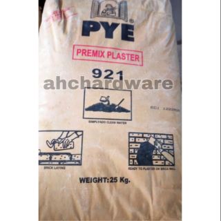 [PYE] SIMEN + PASIR + PLASTER CAMPUR 25kg / Premix Plaster 921 / SIMEN ...