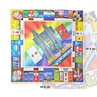 Mini Millionaire Jutaria Board Game For Kids & Family | Shopee Malaysia