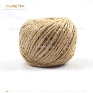 Tali guni /tali pengikat bunga tangan /tali ikat kotak hadiah /pengikat ...